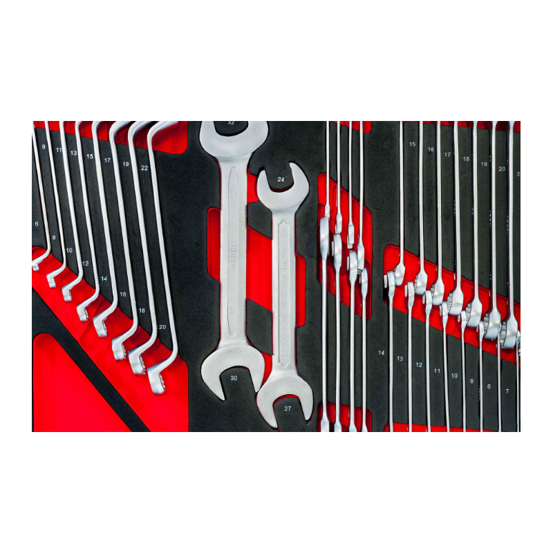 Mega Tool trolley 217 tools 7 drawers