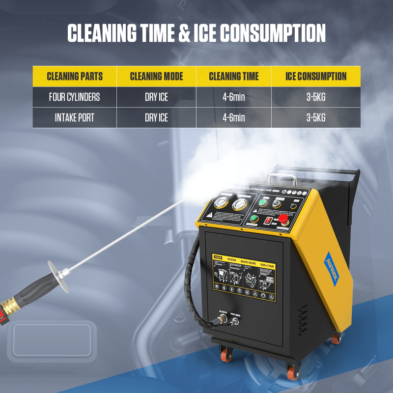 Autool HTS709 Automotive Dry Ice Cleaning Machines